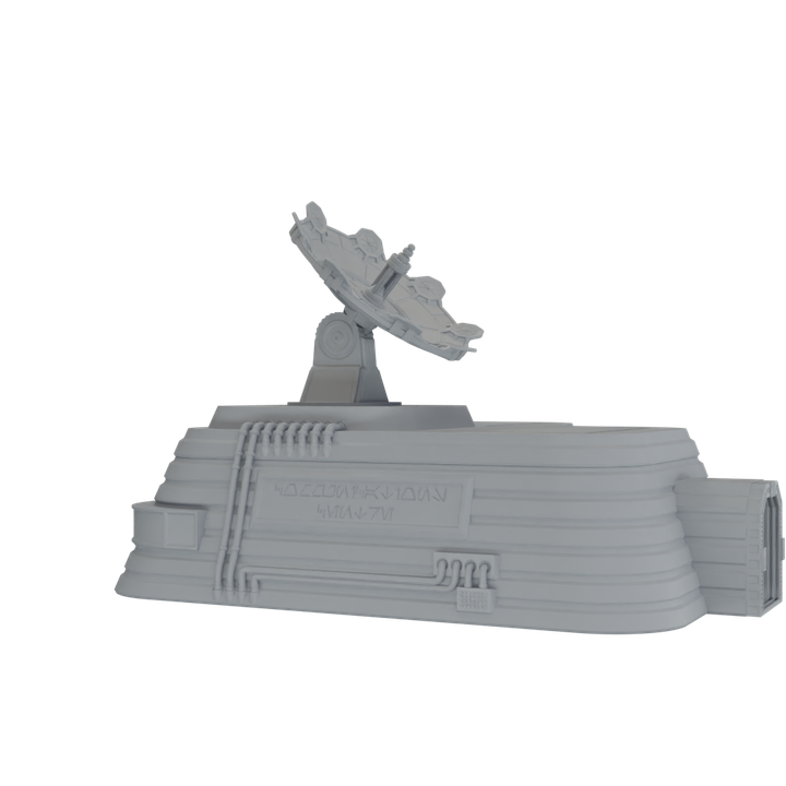 3D Printable Comms Centre - Modular or Easy Print Complete Building by ...